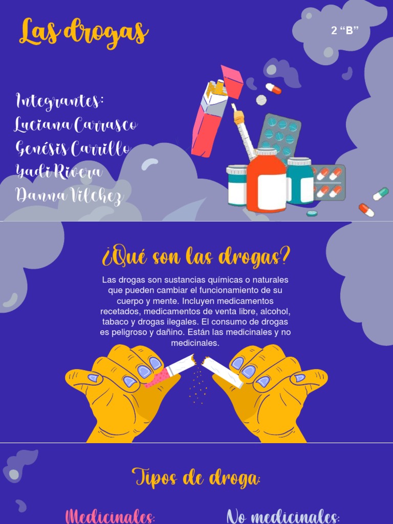 Consumo de Las Drogas | Descargar gratis PDF | La dependencia de sustancias | Drogas