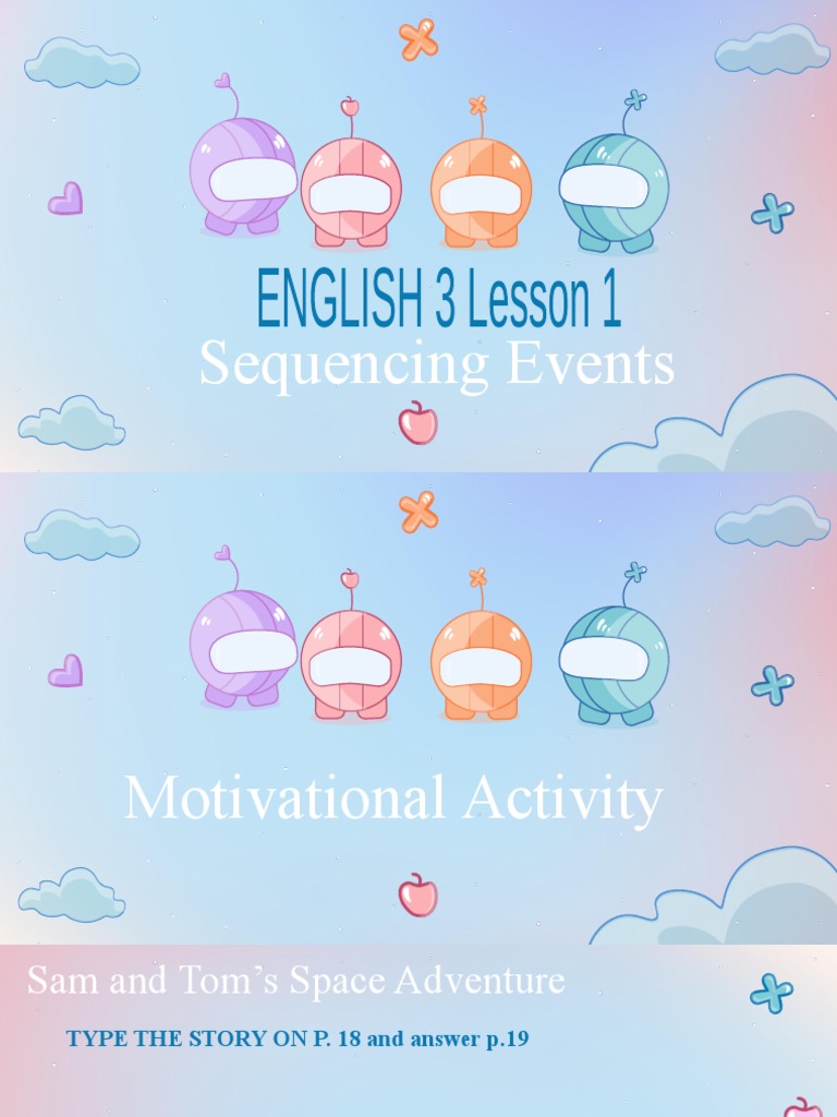 Sequencing Events in Space Adventure | PDF | Art