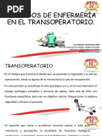 Periodo Trans Operatorio | PDF | Cirugía | Enfermería