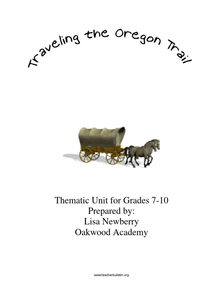 Oregon Trail | PDF | Oregon Trail | Rock (Geology)