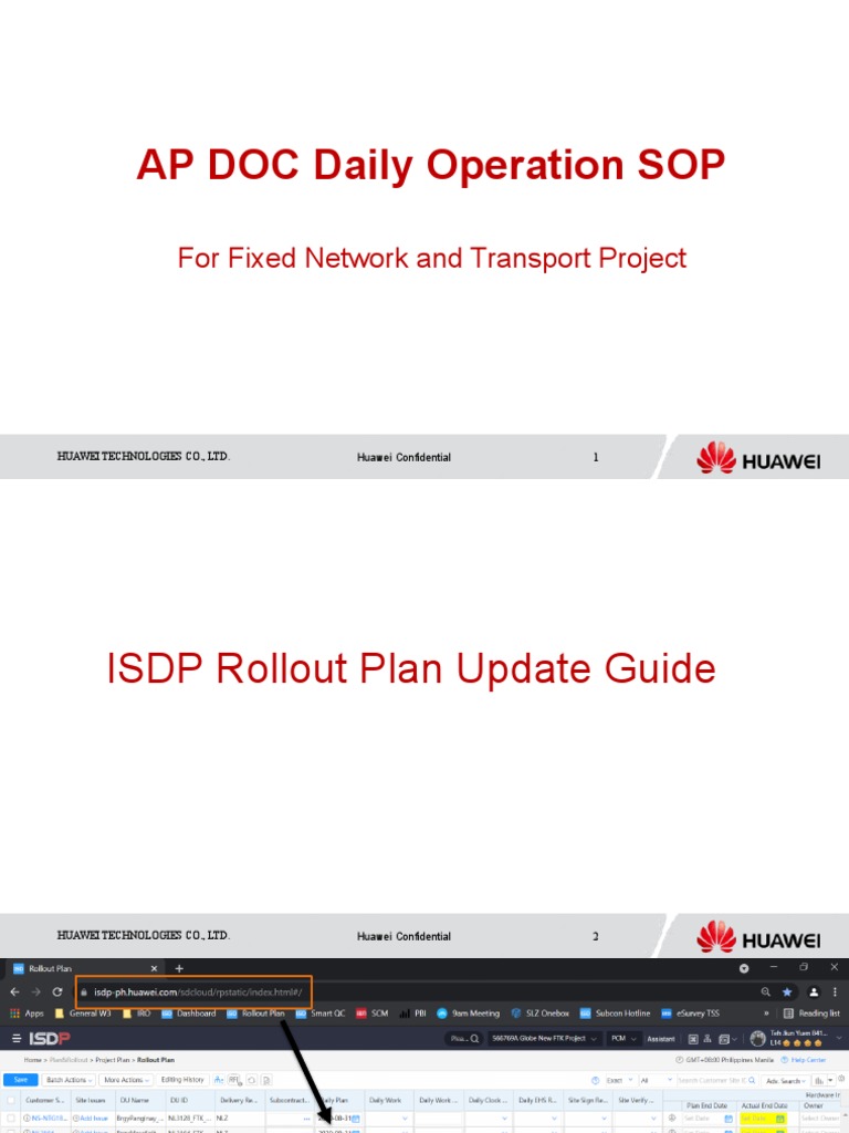 Globe Fixed Network and Transport Project SOP | PDF | Personal Protective Equipment | Videotelephony
