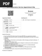 Health Declaration Form NSO | PDF