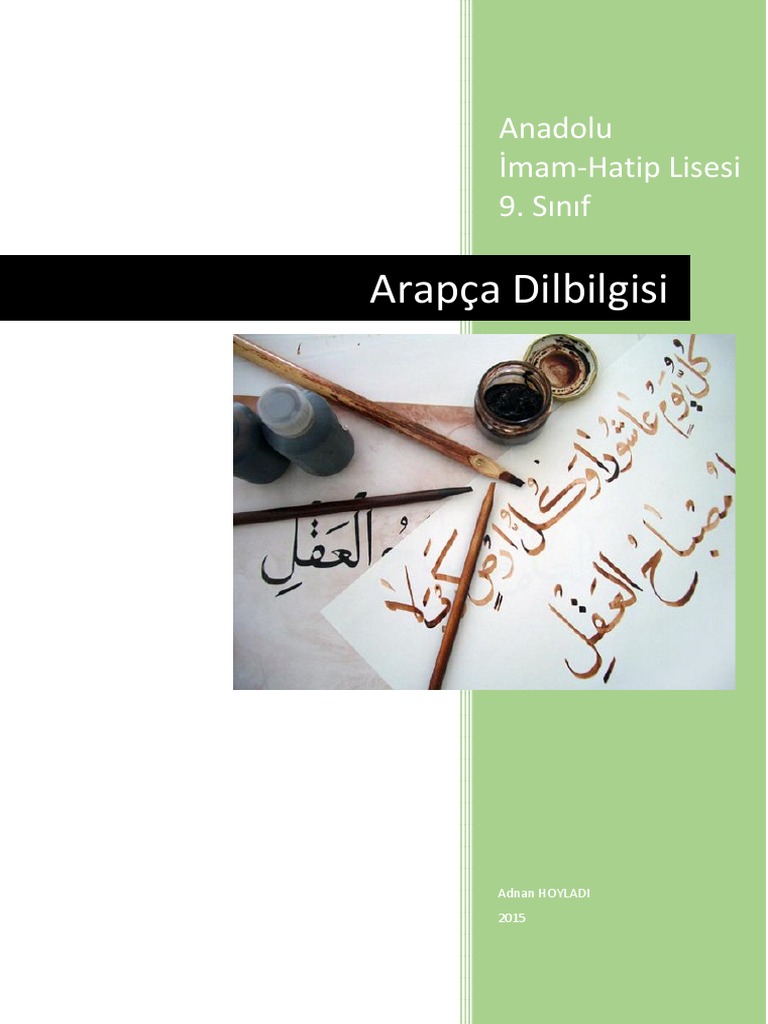 Arapca Gramer Notlari | PDF