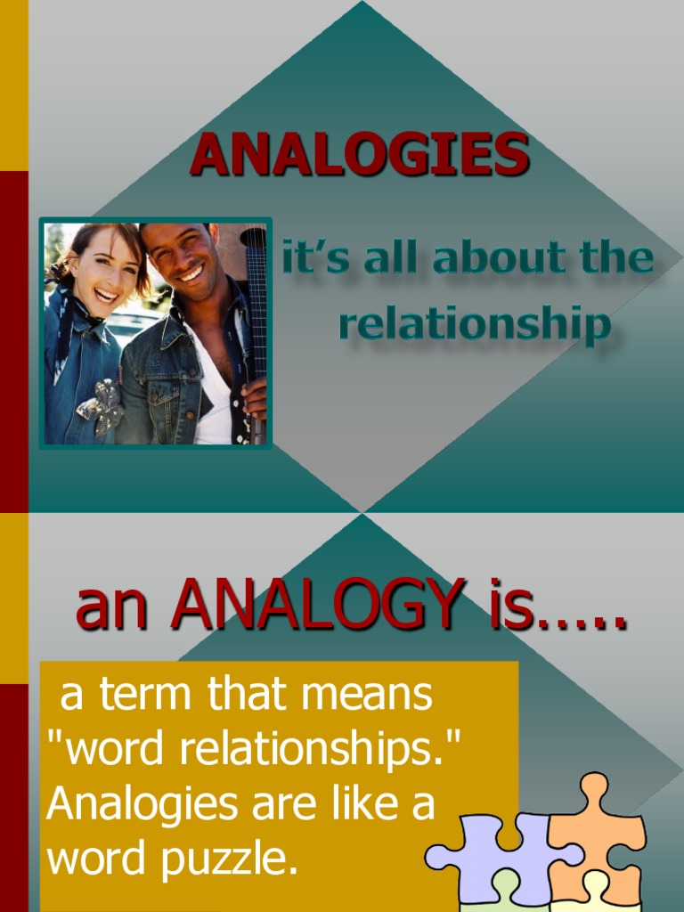 Analogy Lesson | PDF