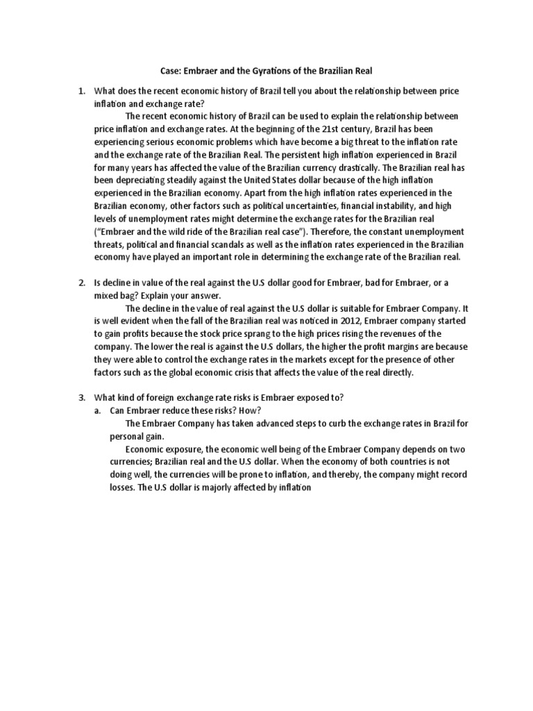 IBT - 07 Quiz 1 | PDF | Inflation | Exchange Rate