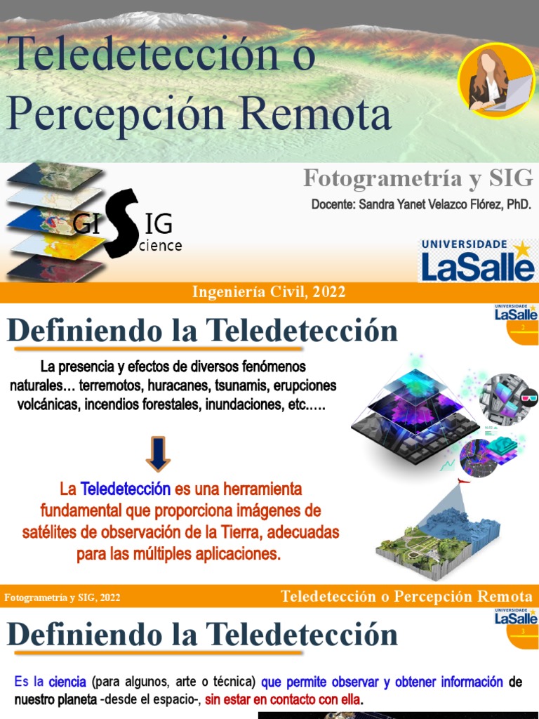 Teledetección o Percepción Remota | PDF | Sensores remotos | Infrarrojo