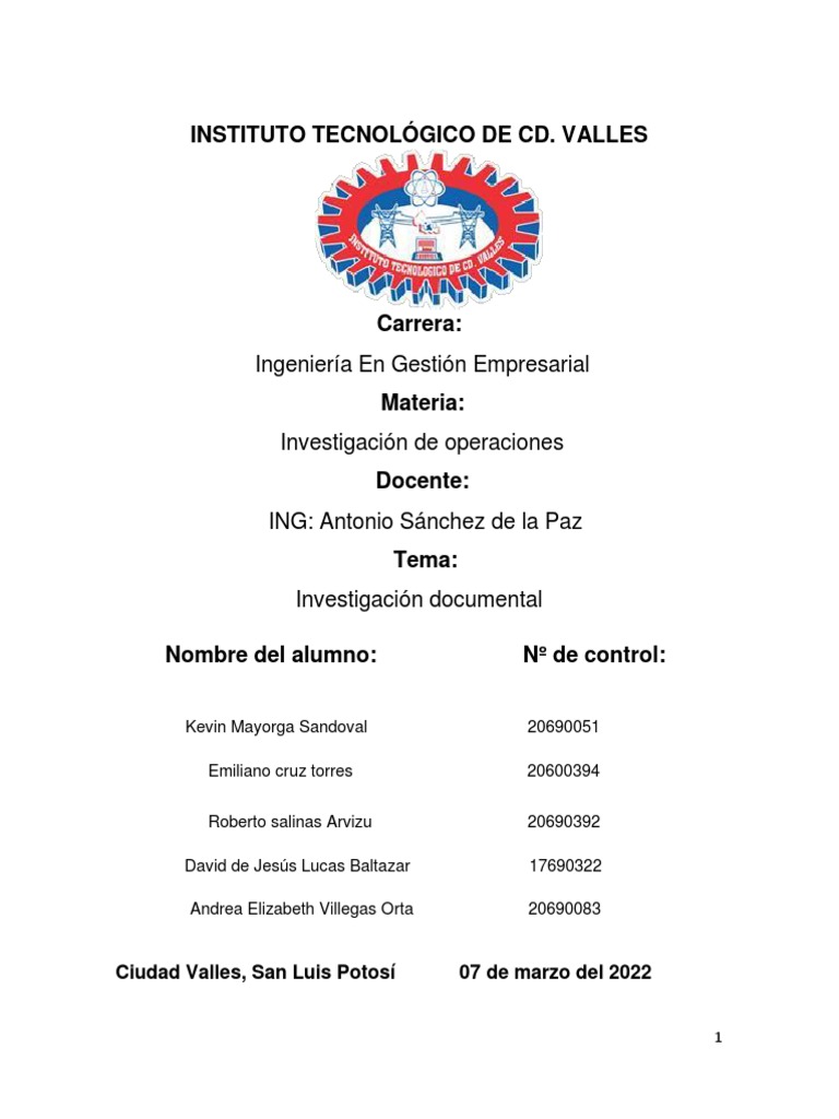 METODO GRAFICO - Inv. Documental | PDF | Programación lineal | Ecuaciones