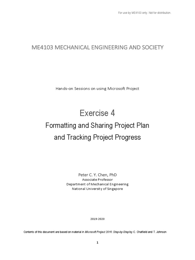 MSProject Exercise4 | PDF | Microsoft Power Point | Computer File