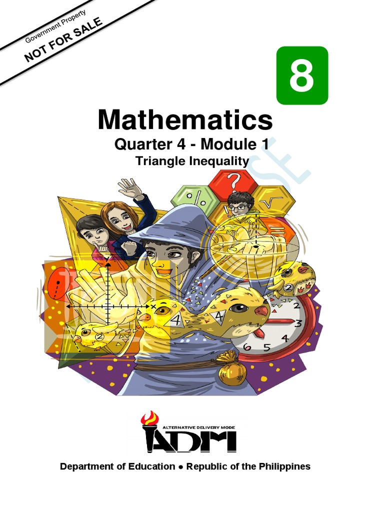 Math8 q4 Mod1 Triangle-Inequality V5 | PDF | Triangle | Elementary Geometry