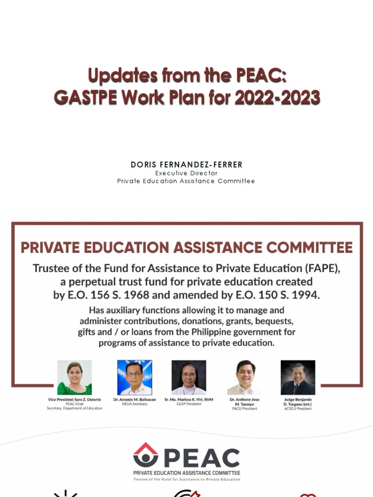 2022 Updates From The PEAC 1 | PDF | Public–Private Partnership ...