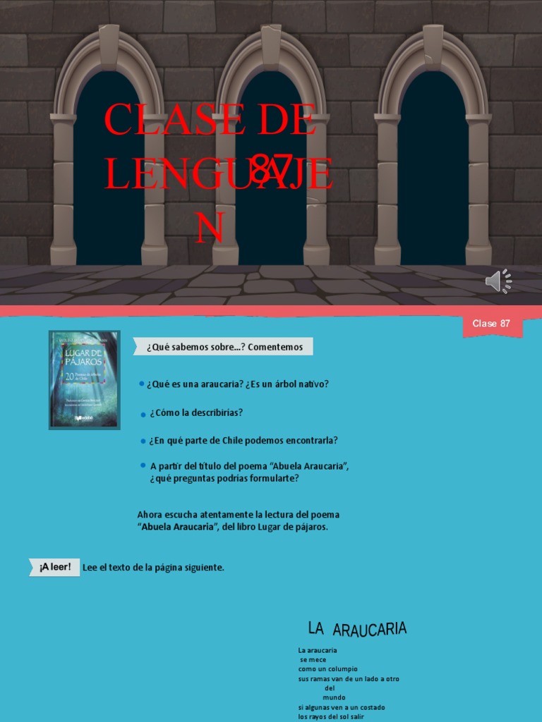 Lenguaje Clase 87 | PDF