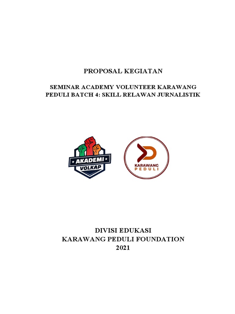 Proposal Akap | PDF | Karier & Perkembangan