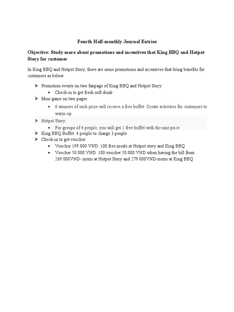 Fourth Half-Monthly Journal Entries | PDF | Business | Home & Garden