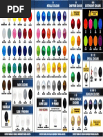 Color Abbreviation Chart | PDF | Electromagnetic Spectrum | Psychophysics