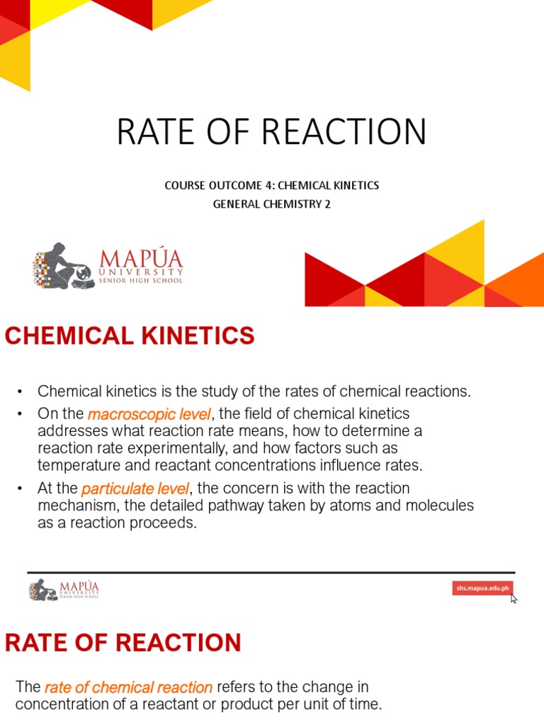 Understanding Reaction Rates: A Comprehensive Overview of Chemical ...