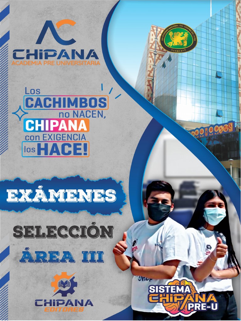 Exámenes Uncp (Área Iii) - Chipana Preu | PDF