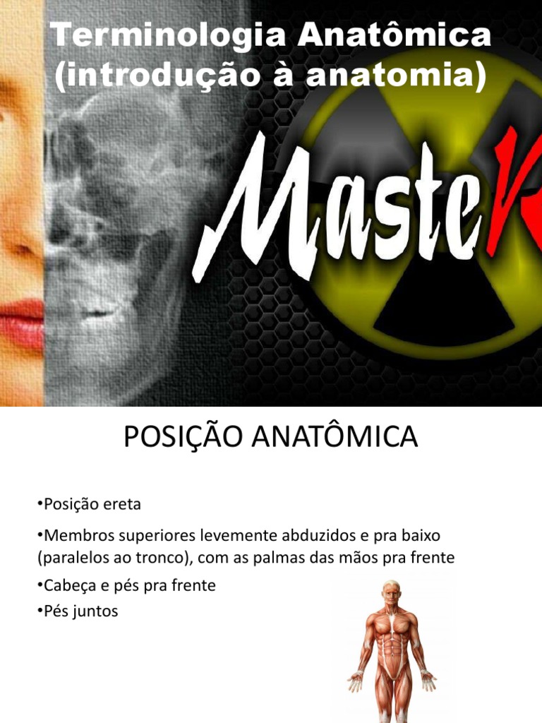 Terminologia A Anatomia Pdf Anatomia Anatomia Humana