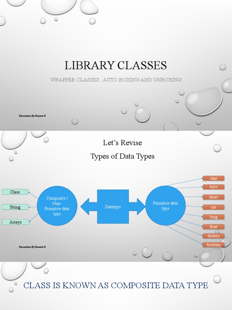 Library Classes - Wrapper Class | Download Free PDF | Data Type ... Library Classes - Wrapper Class | Download Free PDF | Data Type ...