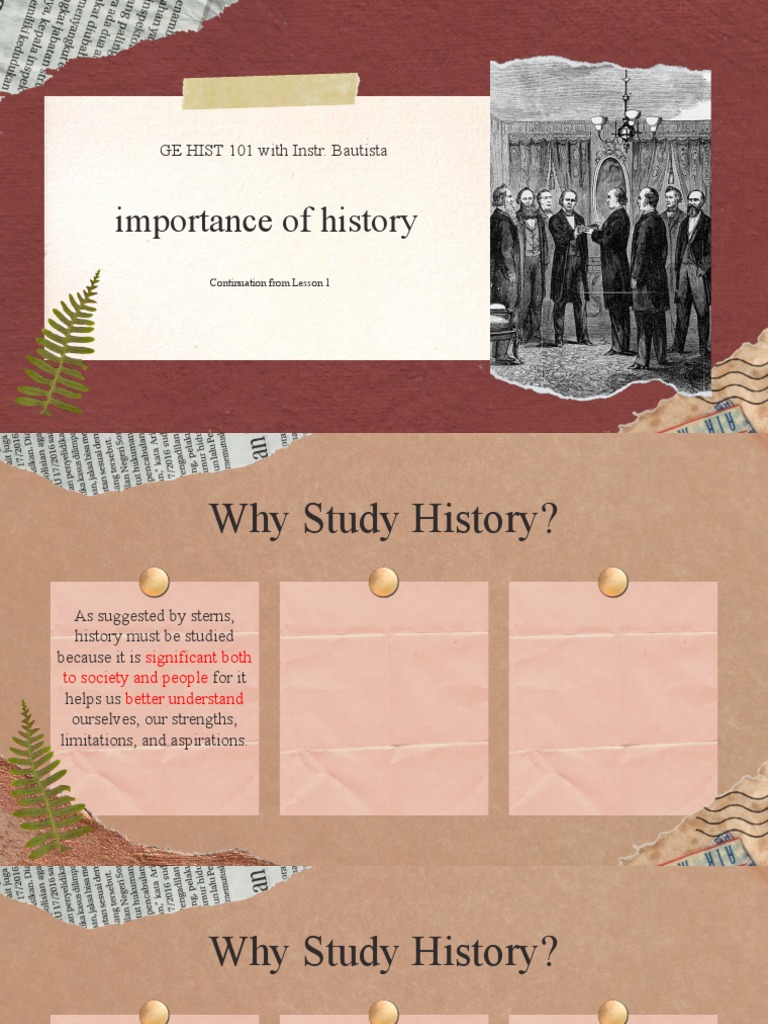 Importance of History in GE HIST 101 | PDF | Historiography | Science