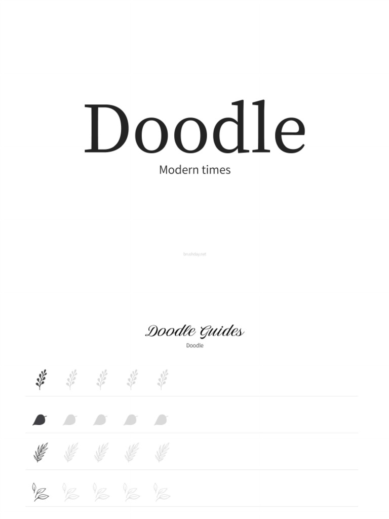 9 Modern Times Doodle | PDF