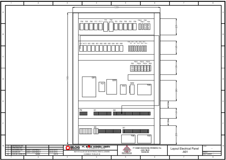Wiring Electric Panel -A01-Layout | PDF