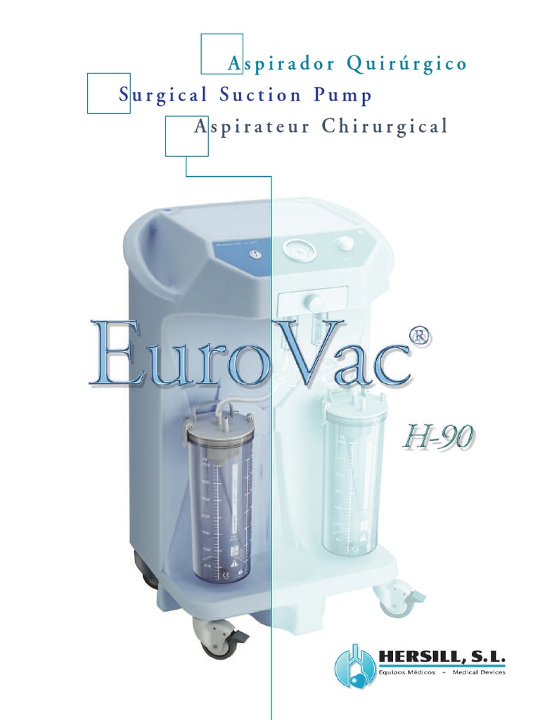 Aspirateur Chirurgical Eurovac H-90 | PDF | Grandeur physique