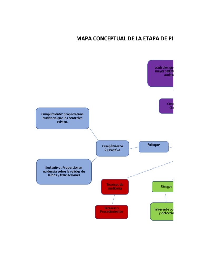 Mapa Conceptual Auditoria | PDF | Auditoría | Business