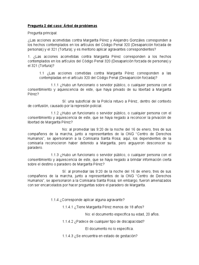 Práctica Calificada 1 - ROBERTO LOZADA | PDF | Tortura | Derecho penal