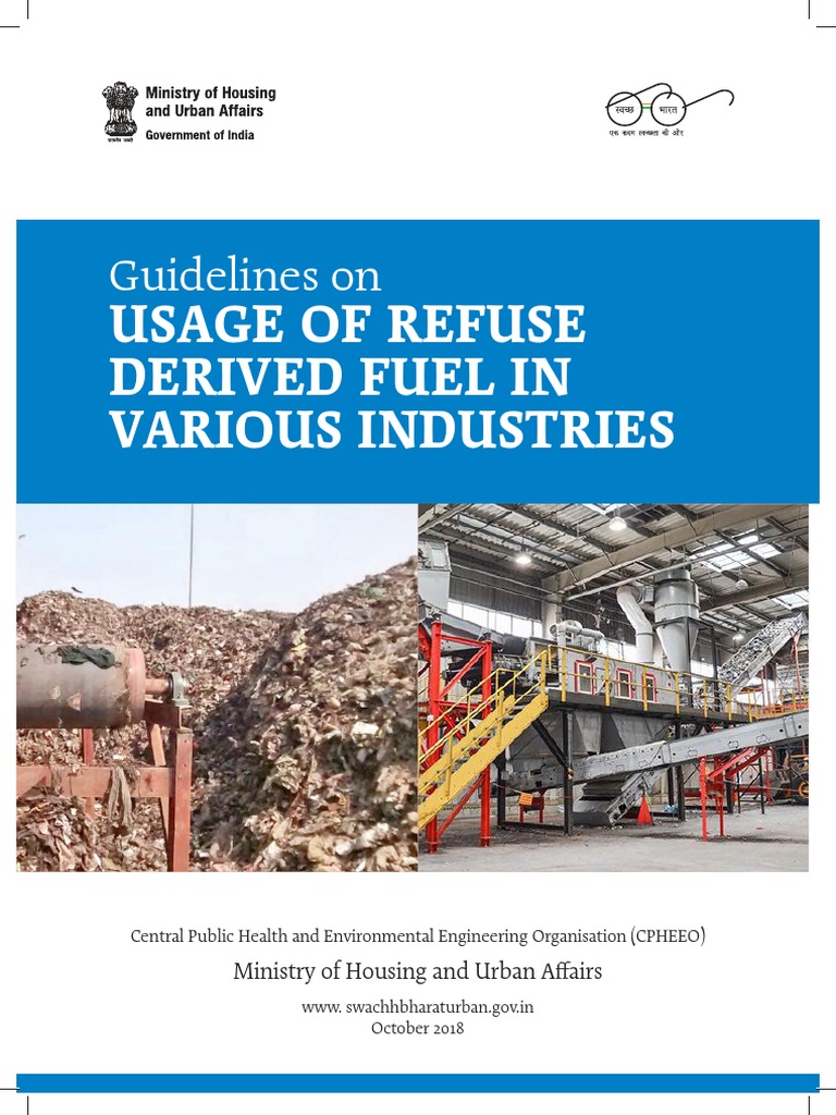 Guidelines On Usage of RDF in Various Industries | PDF | Waste ...