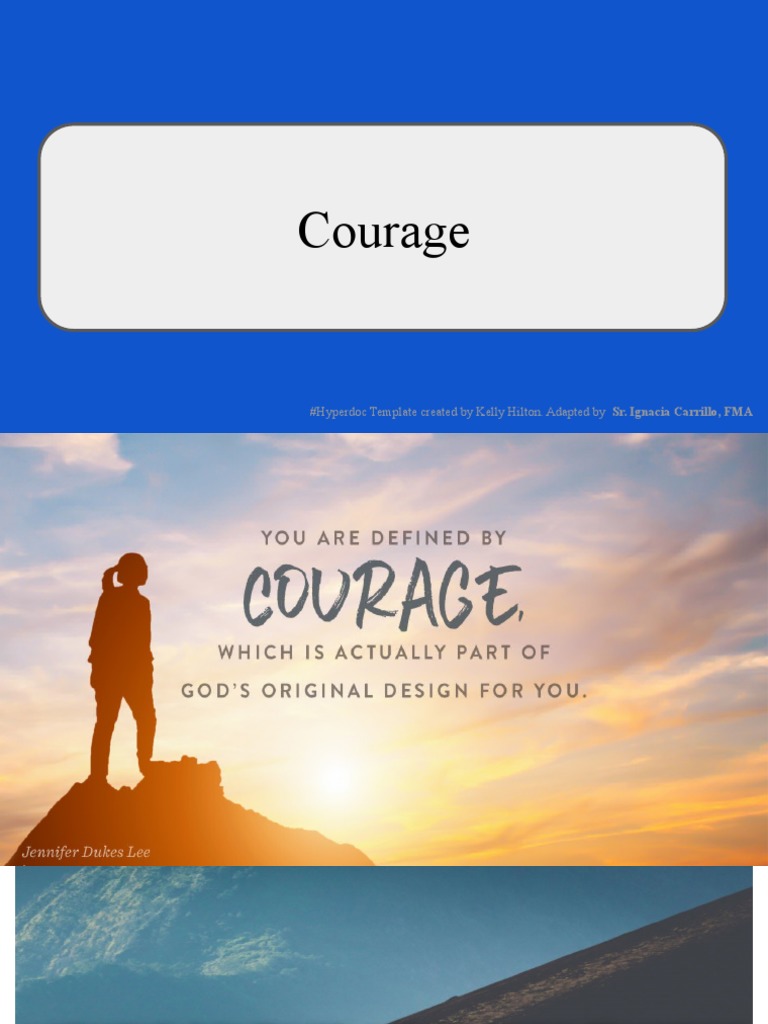 Virtue of Courage | PDF | Self-Improvement | Lifestyle