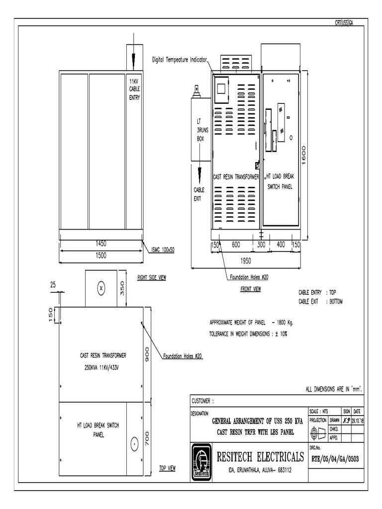 CRT Uss Ga250 Kva-1 | PDF