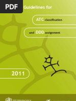 ATC/DDD System Overview and Uses | PDF | Health Care | Medical Treatments