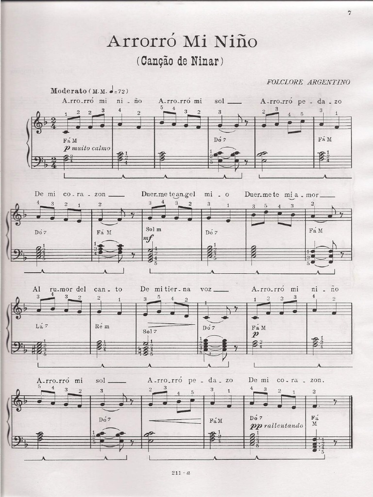 Arrorró Mi Niño | PDF