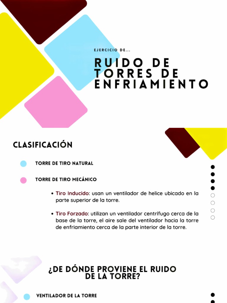 5.7 Ejercicio de Torres de Enfriamiento | PDF | Herramientas | Bienes manufacturados