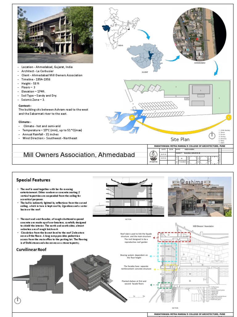 Mill Owners Association Building Overview | PDF | Roof | Wound