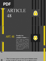 Complex Crimes and Special Complex Crimes | PDF | Social Science | Law