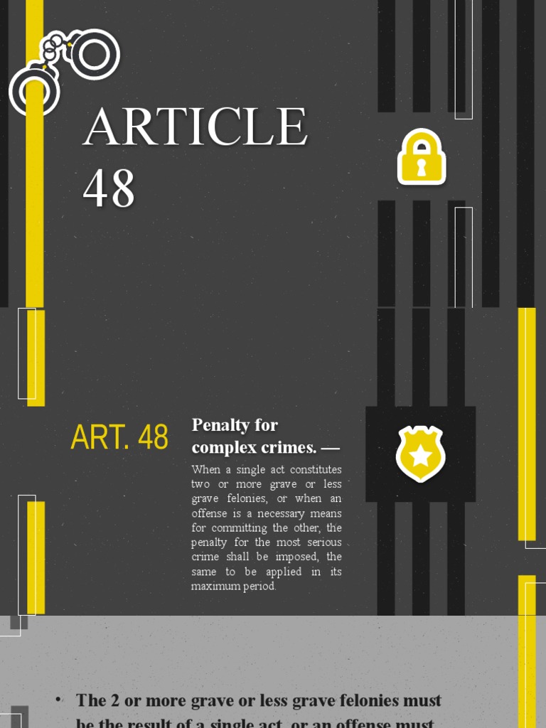 Understanding Complex and Plural Crimes | PDF | Crimes | Crime & Violence