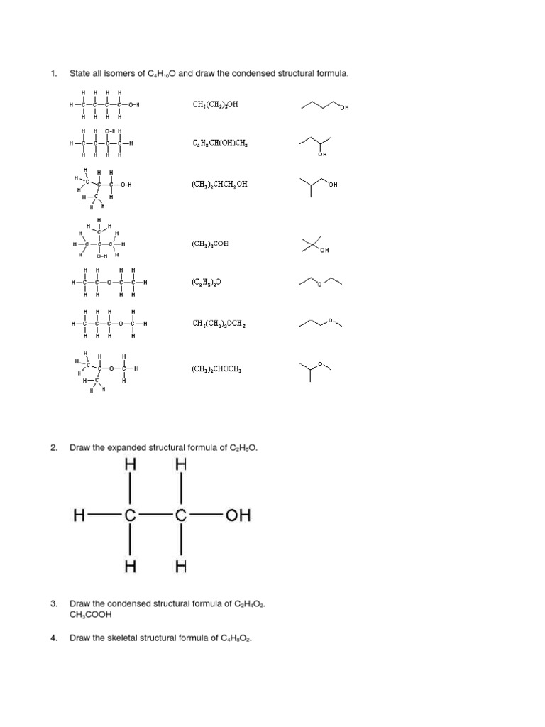 Isomers and Functional Groups in Organics | PDF | Isomer | Alcohol