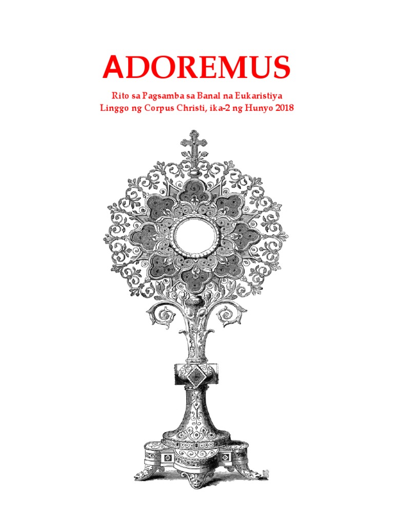 ADOREMUS: Corpus Christi | PDF