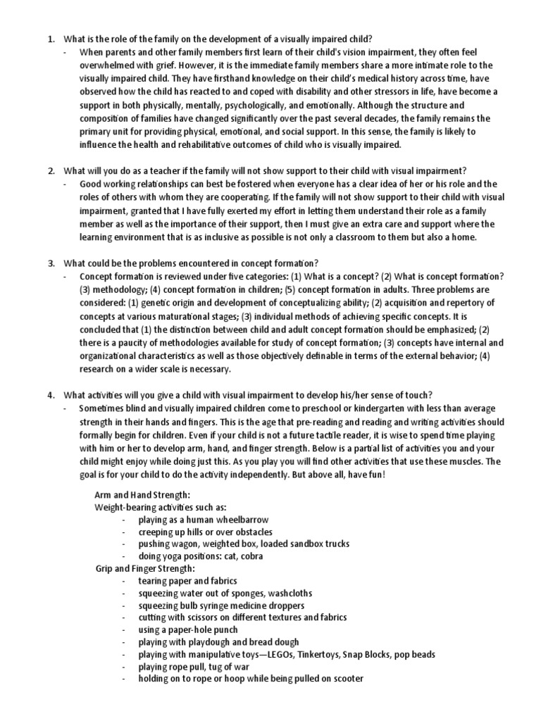 Activity 2 | PDF | Visual Impairment | Disability