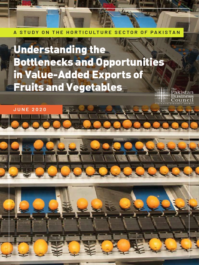 PBC Horticulture Sector Study Report Compressed Compressed | PDF ...