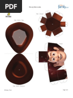 Brave Merida 3d Papercraft Printable 0412 | PDF | Leisure