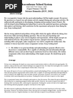 Islamic Report Card Comment | PDF | Teachers | Science