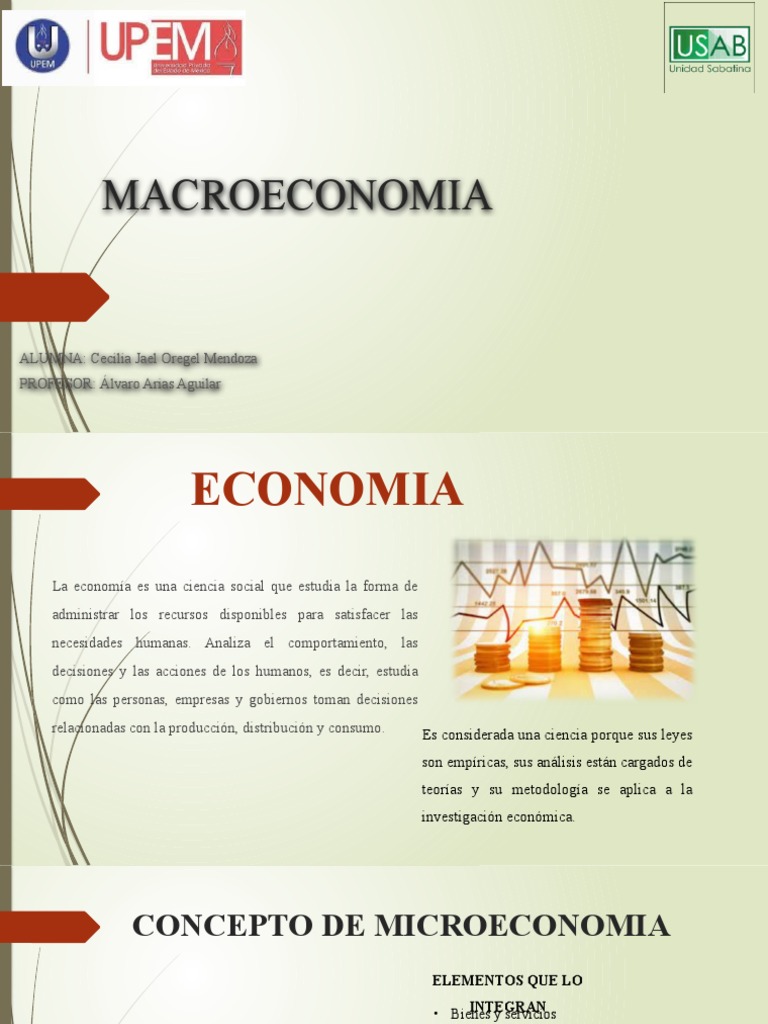 Macro Econom I A | PDF | Ciencias económicas | Producto Interno Bruto