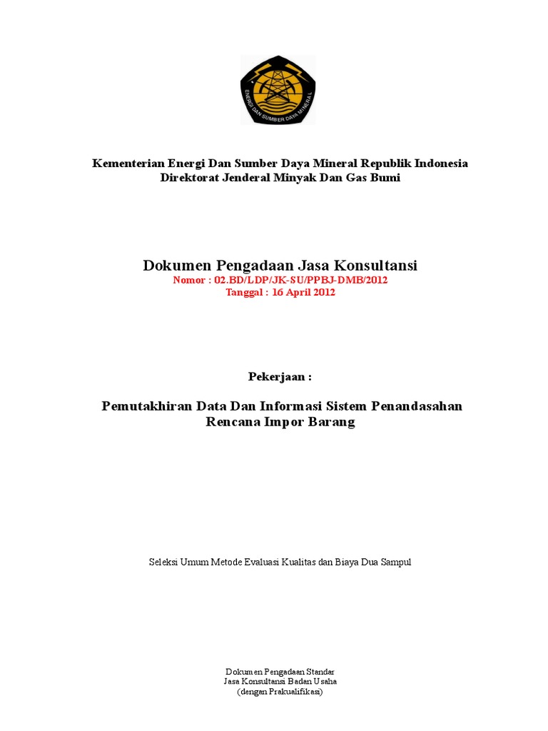 Dok. Pemilihan LDP-JK.02-DMBD-SU | PDF