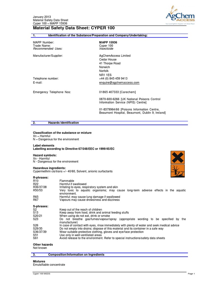 Dat 30504471 | Descargar gratis PDF | Toxicity | Firefighting