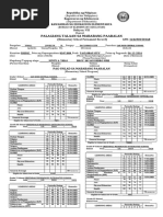 Form 137 Blank | PDF | Learning | Behavior Modification
