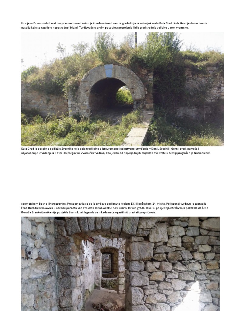 KULA GRAD ZVORNIK | PDF