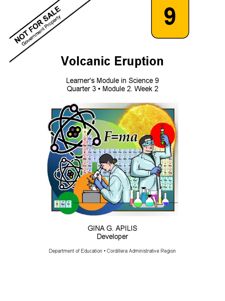 Sci9 - Q3 - M1 - W2 - Volcanic Eruptions PDF | PDF | Types Of Volcanic ...