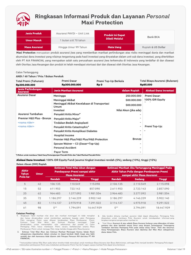 RIPLAY Personal - Maxi Protection - New Template v.2 | PDF